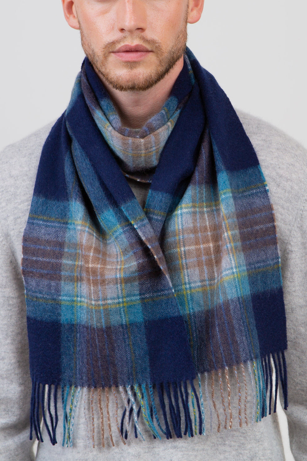 Heritage Tartan Cashmere Scarf - Holyrood – Kiltane
